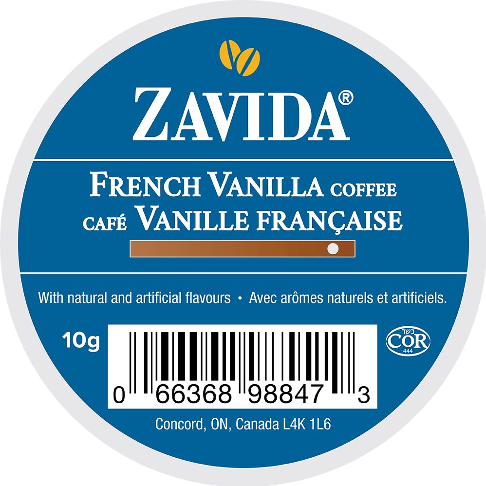 Zavida French Vanilla 24 Pack – Crave Coffee
